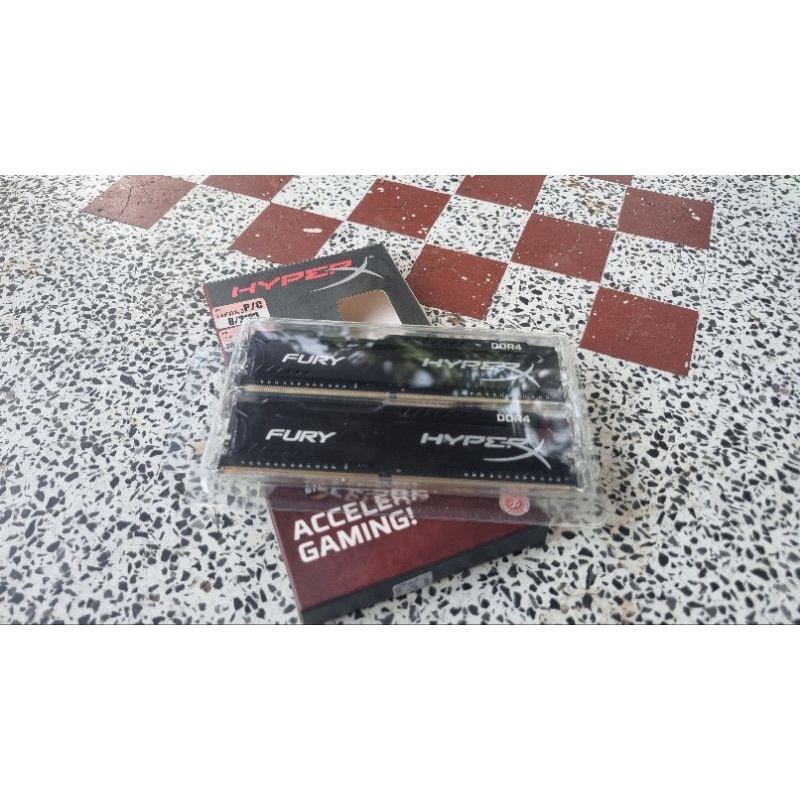 RAM (แรม) Kingston Hyper X Fury DDR4 8GB (4x2) 2133MHz - e.eddy - ThaiPick