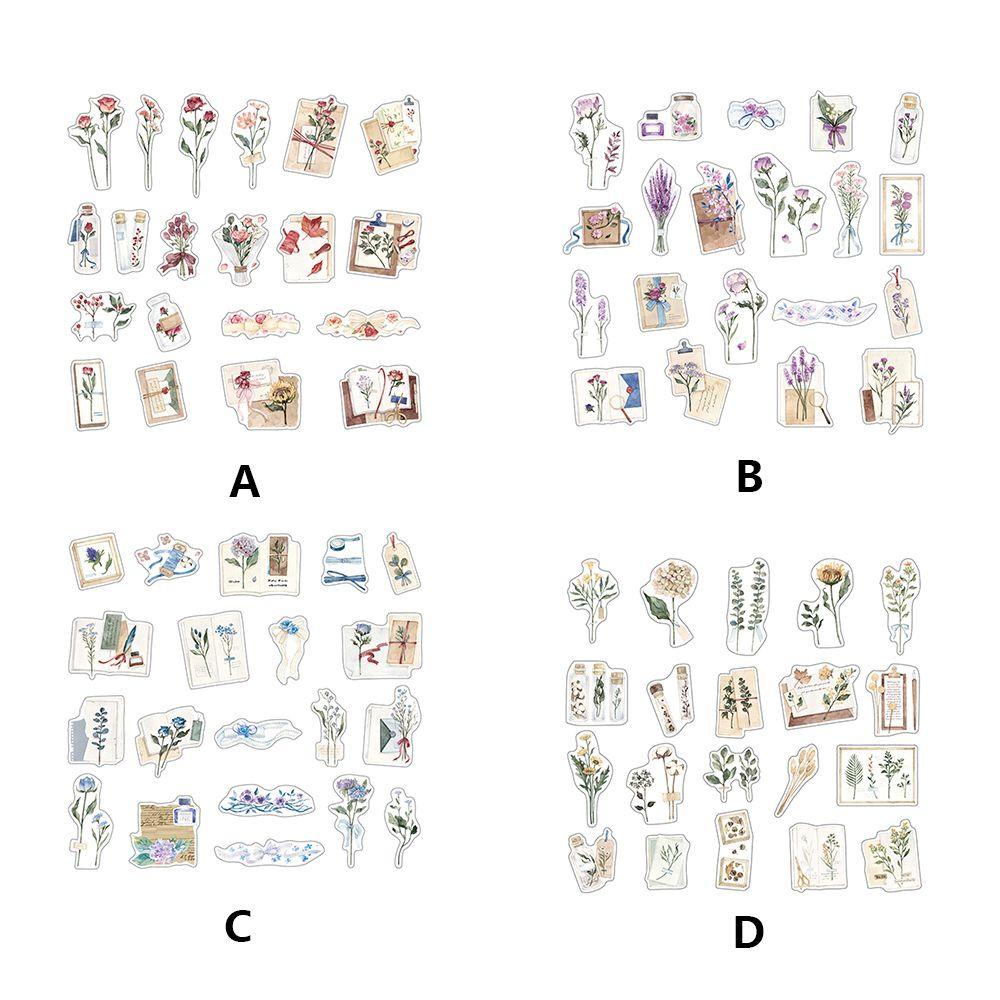 FAY 40PCS/Bag Hand Account Stationery Sticker DIY Scrapbooking Stick ...