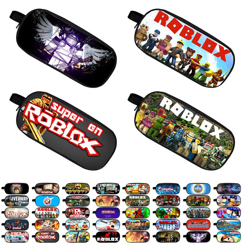 Roblox 3D Boy Girl Cartoon Pencil Case Bag School Student Pen Bag Make ...