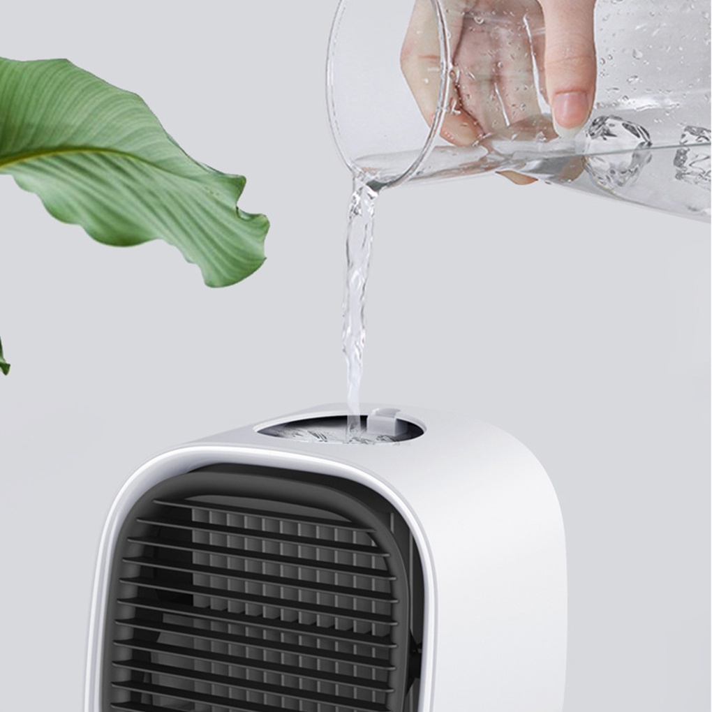 Portable Fan Air Cooler Mini USB Air Conditioner Low Noise Eco-friendly ...