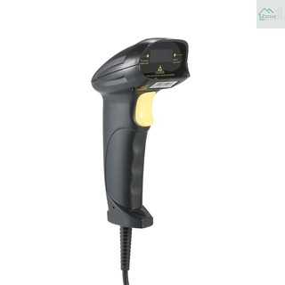 Zone Handheld Wired USB Bi-directional Laser Barcode Scanner Barcodes ...