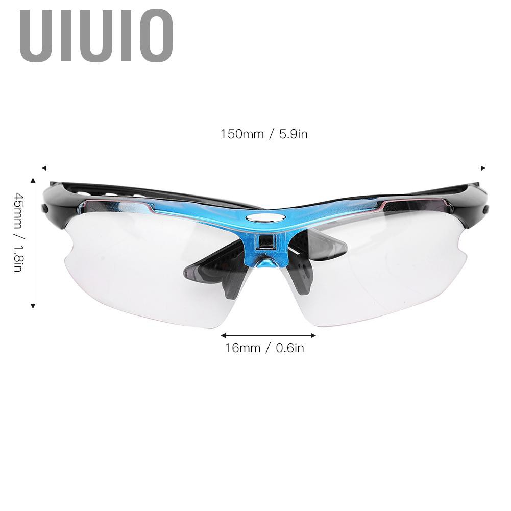 Uiuio แว่นตากันแดดกันลมสําหรับขี่จักรยานตกปลา - uiuio.th - ThaiPick