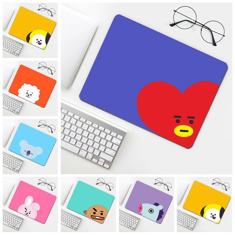 【Ready Stock】Korean BT21 Bangtan Boys Lovely Modeling Mouse Pad BTS ...