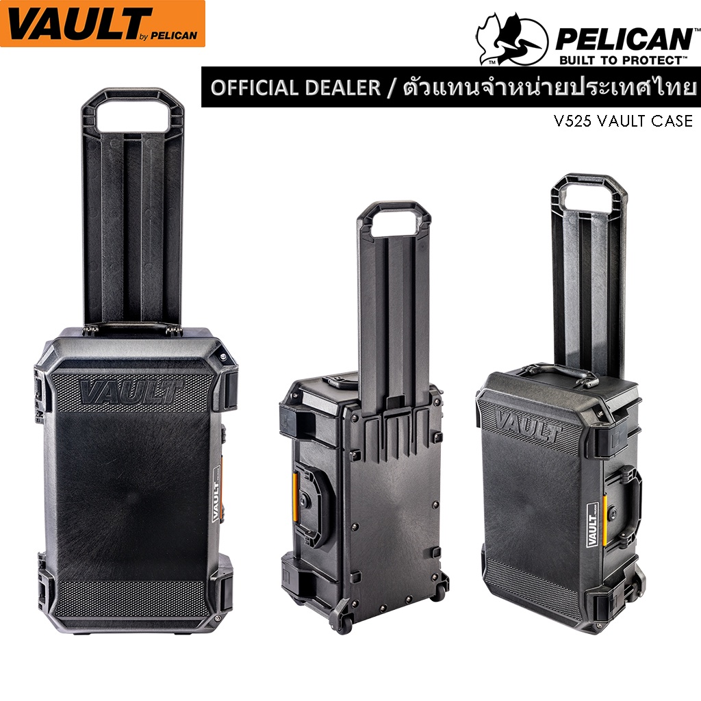 Pelican V525 Vault Carry-on Case with Padded Divider - กระเป๋ากล้อง ...