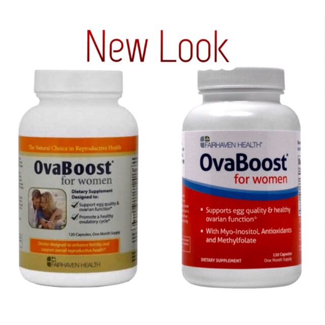 OvaBoost วิตามินบำรุงคุณภาพไข่ เพิ่มประสิทธิภาพการทำงานของรังไข่ ทานได้ ...