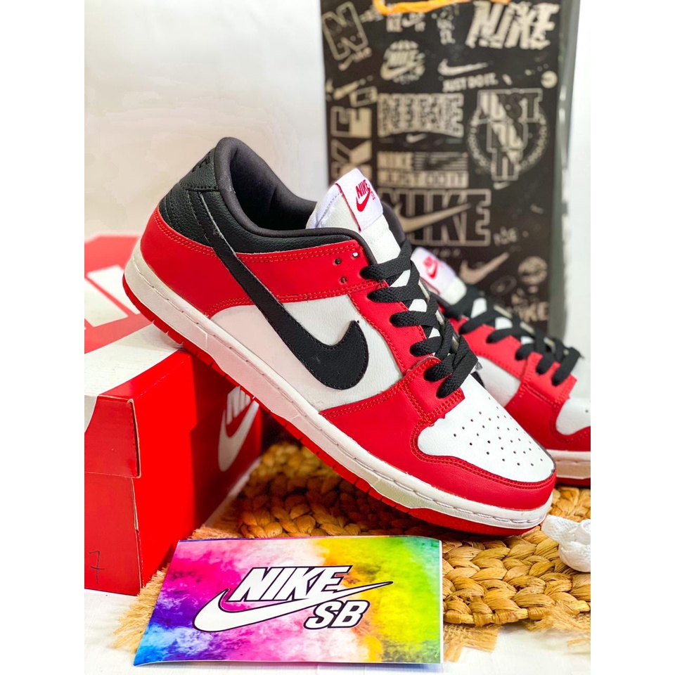Nxke SB DUNK LOW PRO Red SB DUNK รองเท้าผ้าใบ พรีเมี่ยม สําหรับผู้ใหญ่ ...