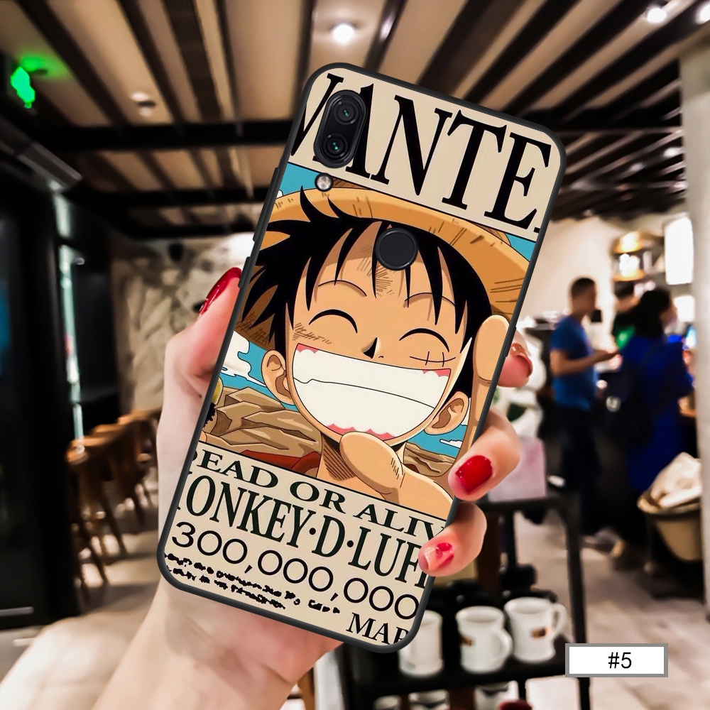 เคสโทรศัพท์มือถือลายการ์ตูนลูฟี่สําหรับ Xiaomi Redmi Note7 7 Note6 6A 5 5A 5 Plus S2 Note4X ...
