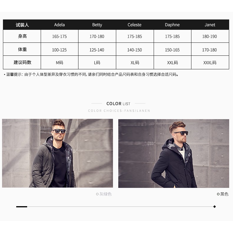 เสื้อแจ็คเก็ตกันหนาวแฟชั่นสําหรับผู้ชาย - pbs66.th - ThaiPick