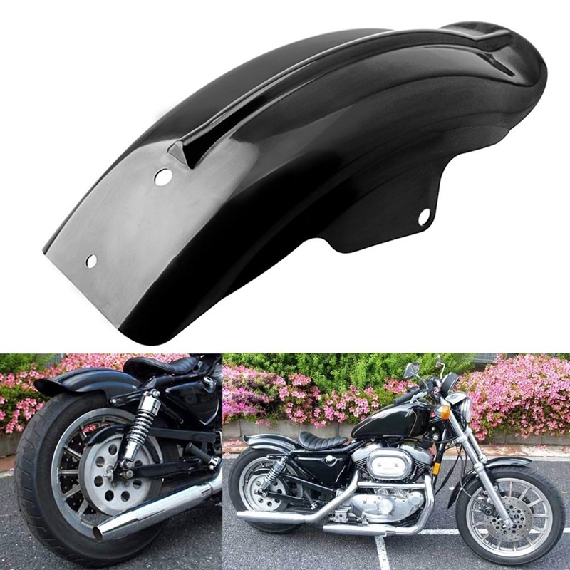 Motorcycle Accessories Black Rear Fender Mudguard For Sportster Bobber ...
