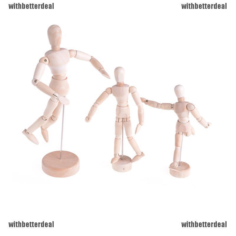 Wooden Human Mannequin Manikin Sketch Model Art Unisex Model ...