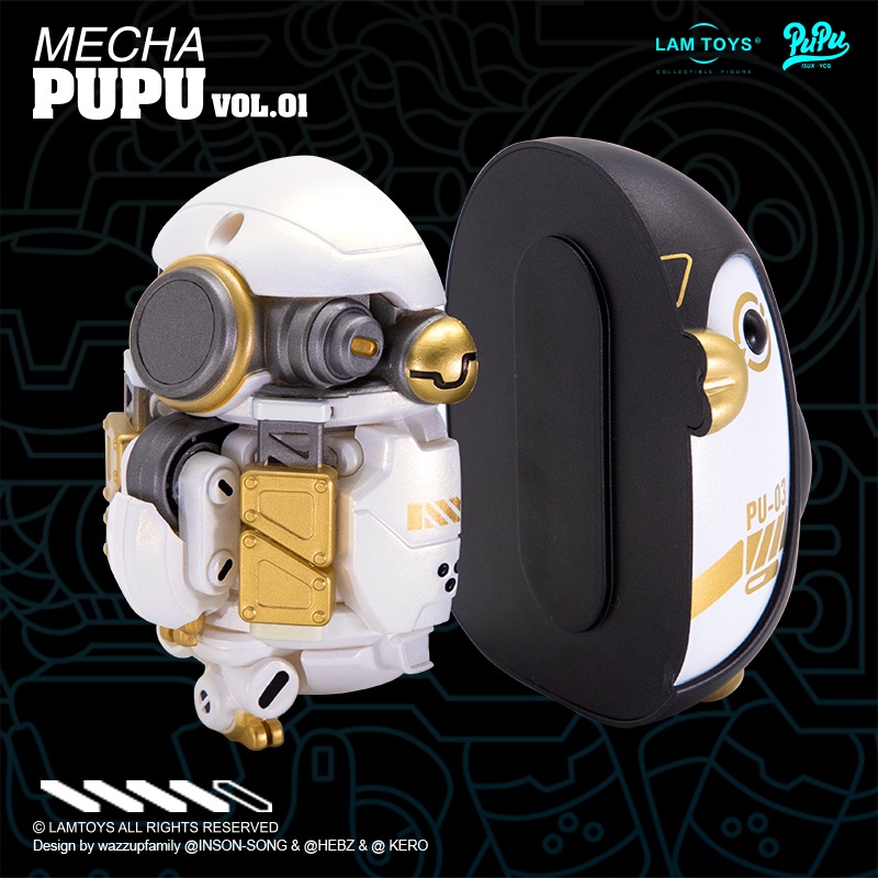 Popular Mecha Pupu Series Mysterious Blind Box Surprise Bag Cute ...