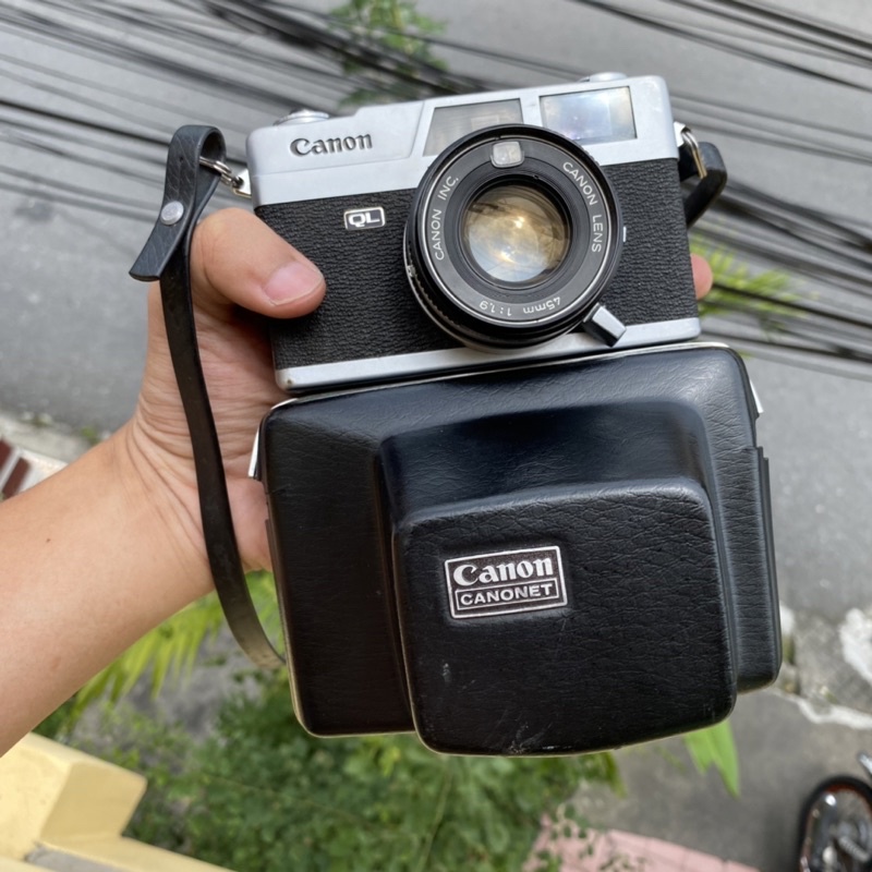 กล้องฟิล์ม Canon canonet QL19 เลนส์ Canon 45mm F1.9 - filmcamerajapan ...