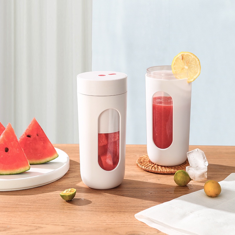 wElectric Mini Blender Portable Juicer Juicing Crushed Ice Milkshake ...