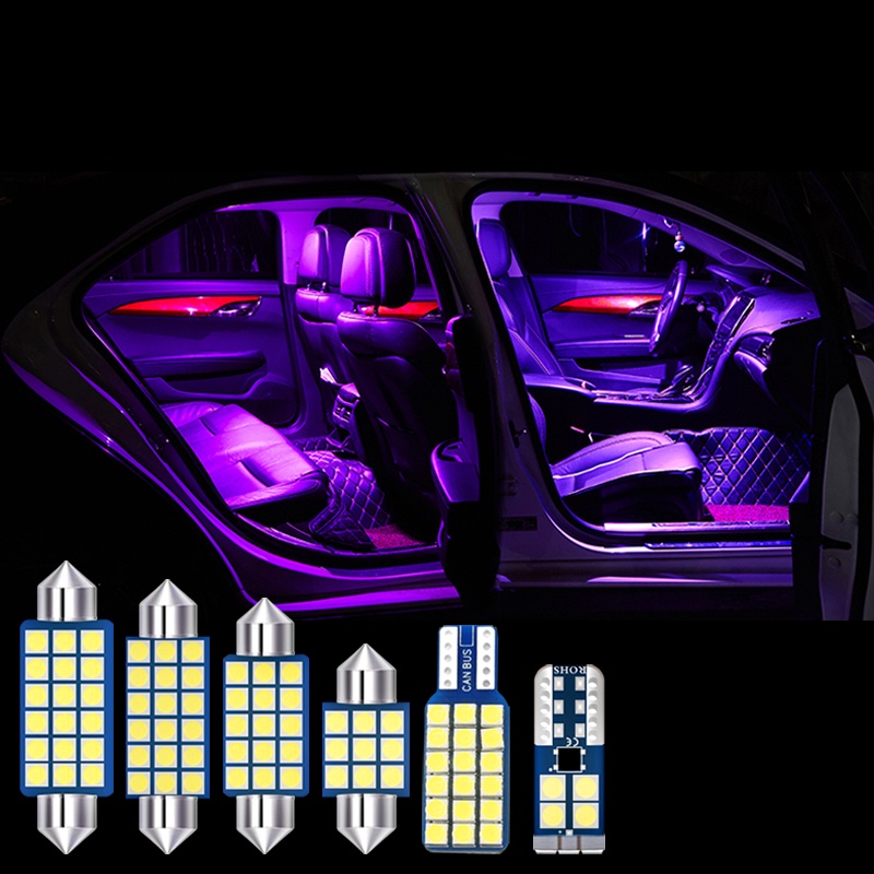 For Bmw X5 E53 E70 F15 X5m F85 12v Car Led Bulbs Kit Interior Reading ...