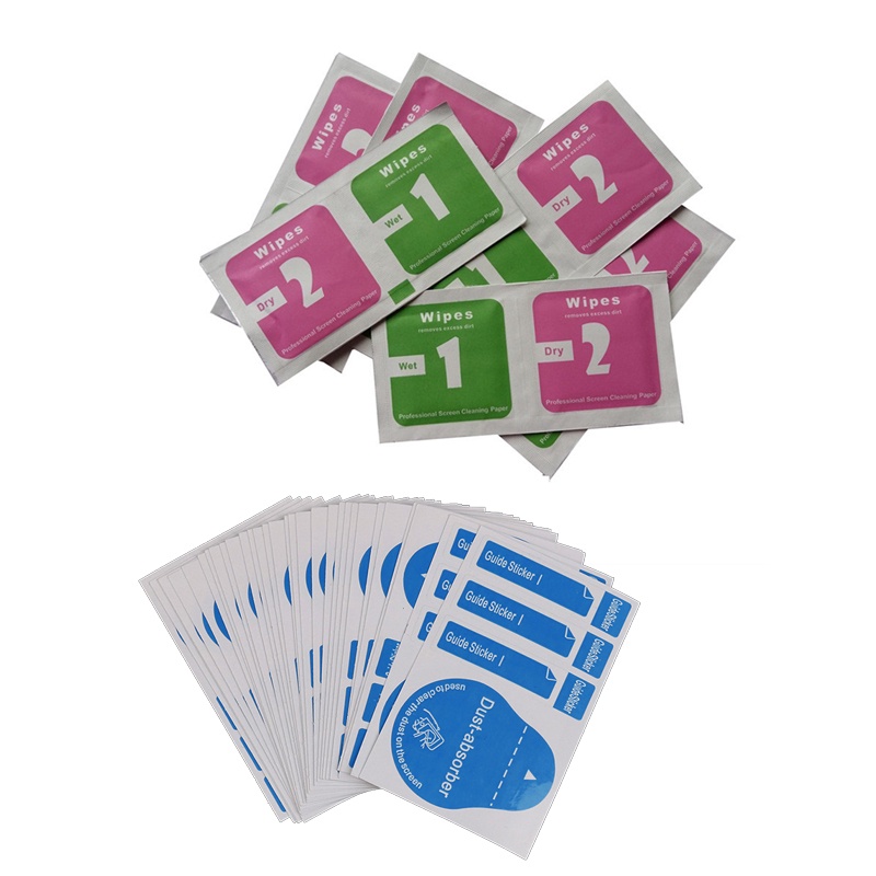 ภาพยนตร์โทรศัพท์มือถือ100pcs Wet Dry Cleaning Wipes Cellphone Tablet ...
