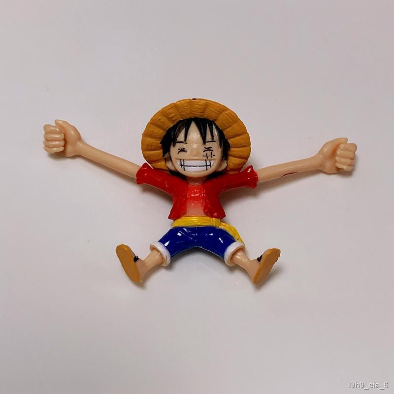 One Piece Anime Figure Monkey D Luffy Model Toys Help Better Wear Masks ...
