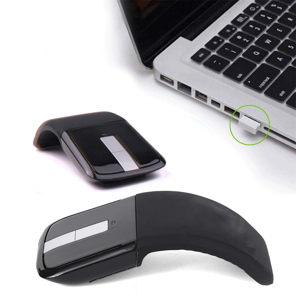 Thin Folding Mouse Applied Optical Technology Flattens for portability ...