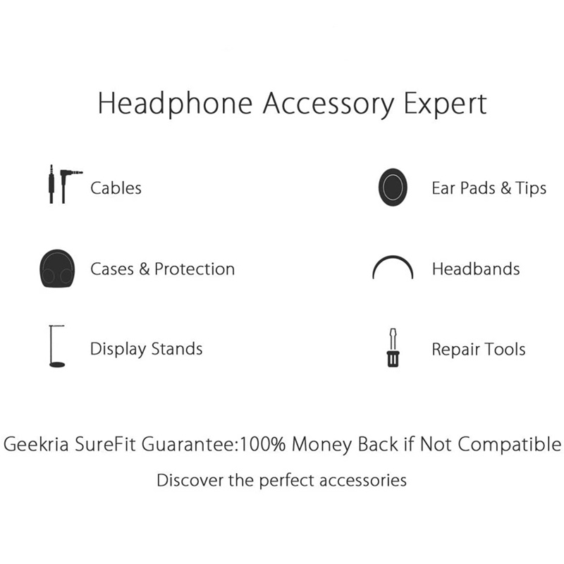 Headband Pad Replacement for Sennheiser HD418 HD419 HD428 HD429 HD439 ...