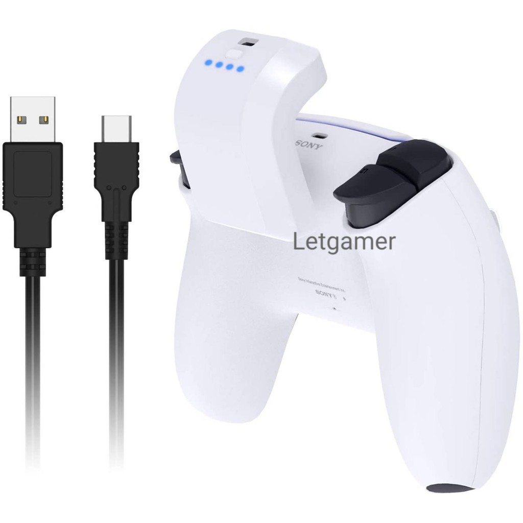 แบตเสริมจอย PS5 Battery Pack 1500mAh +สายusb | Shopee Thailand