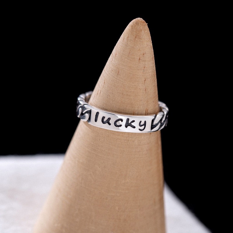 Dongdaemun, South Korea, vintage and old chain letter luck ring opening ...