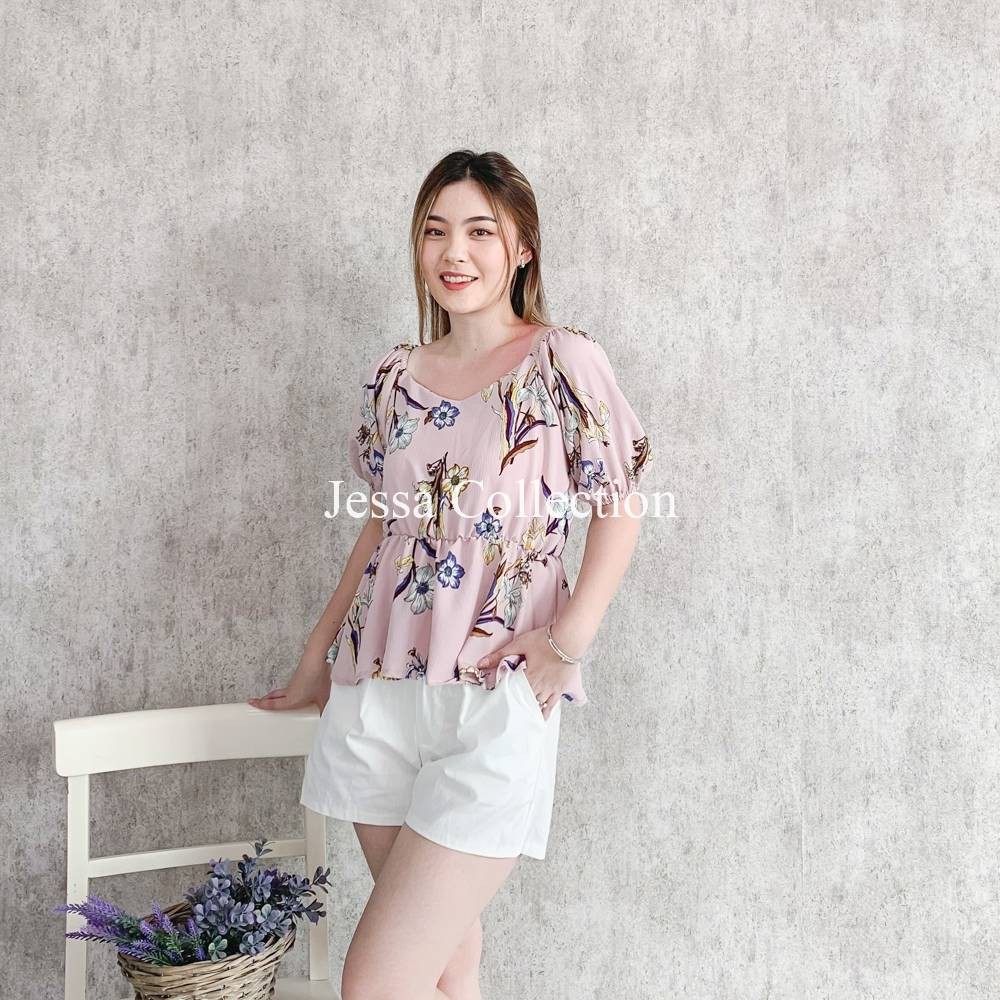 Grile เสื้อท็อปส์ธรรมดา - jessa.collection.th - ThaiPick