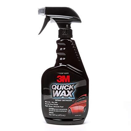 3M 39034 Quick Wax Spray Detailer Nano coating สเปรย์เคลือบสีรถยนต์ ...