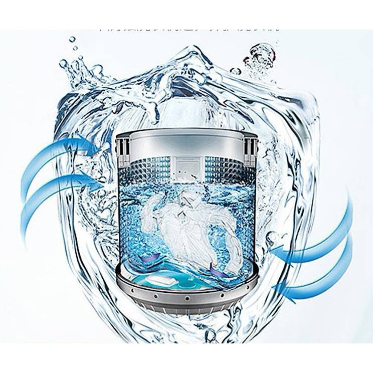 KKIN ตัวทำความสะอาดเครื่องซักผ้า ก้อนฆ่าเชื้อแบคทีเรีย ก้อนขจัดสิ่ง ...