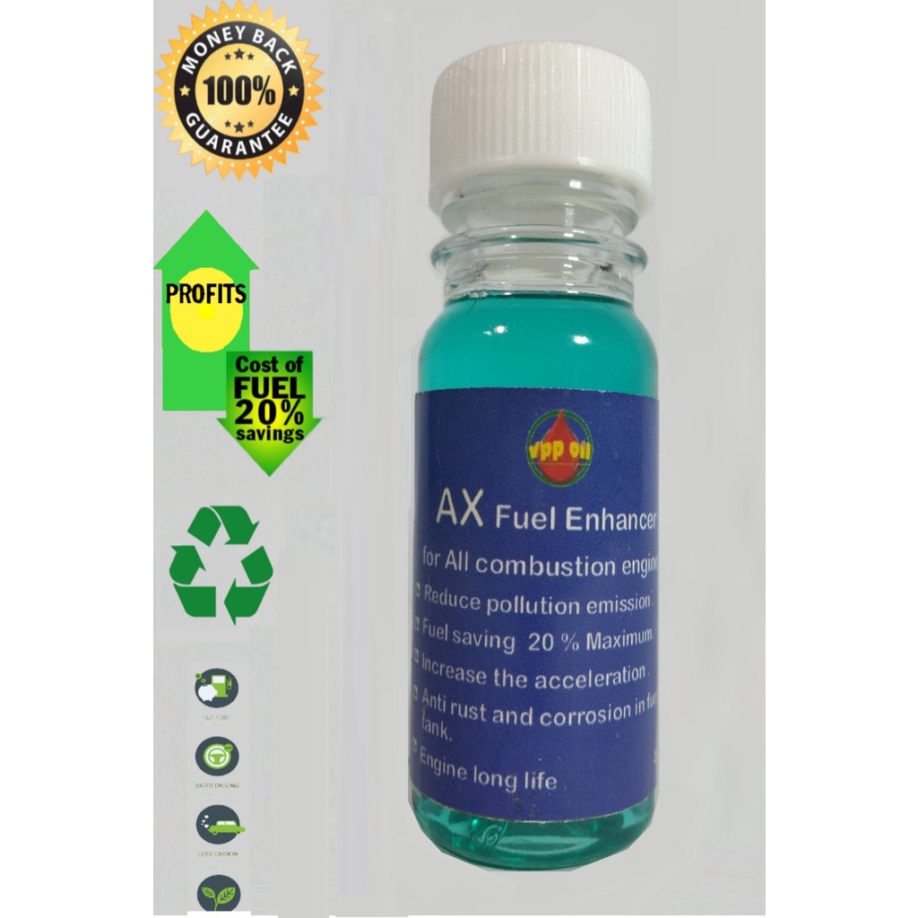 AX25 fuel saving agent for gasoline and diesel Fuel Enhancer can saver ...