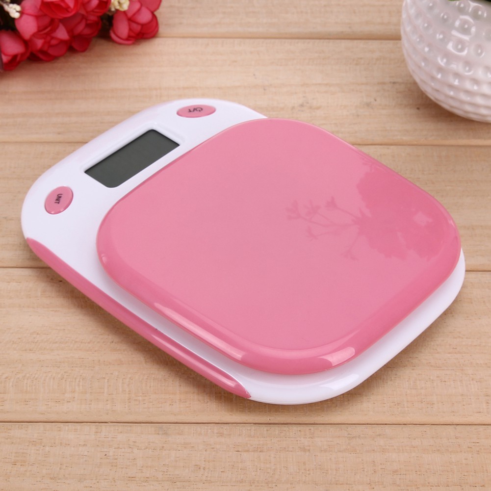 Mini Portable 5kg Digital Baking Scales Electronic Steelyard Balance ...