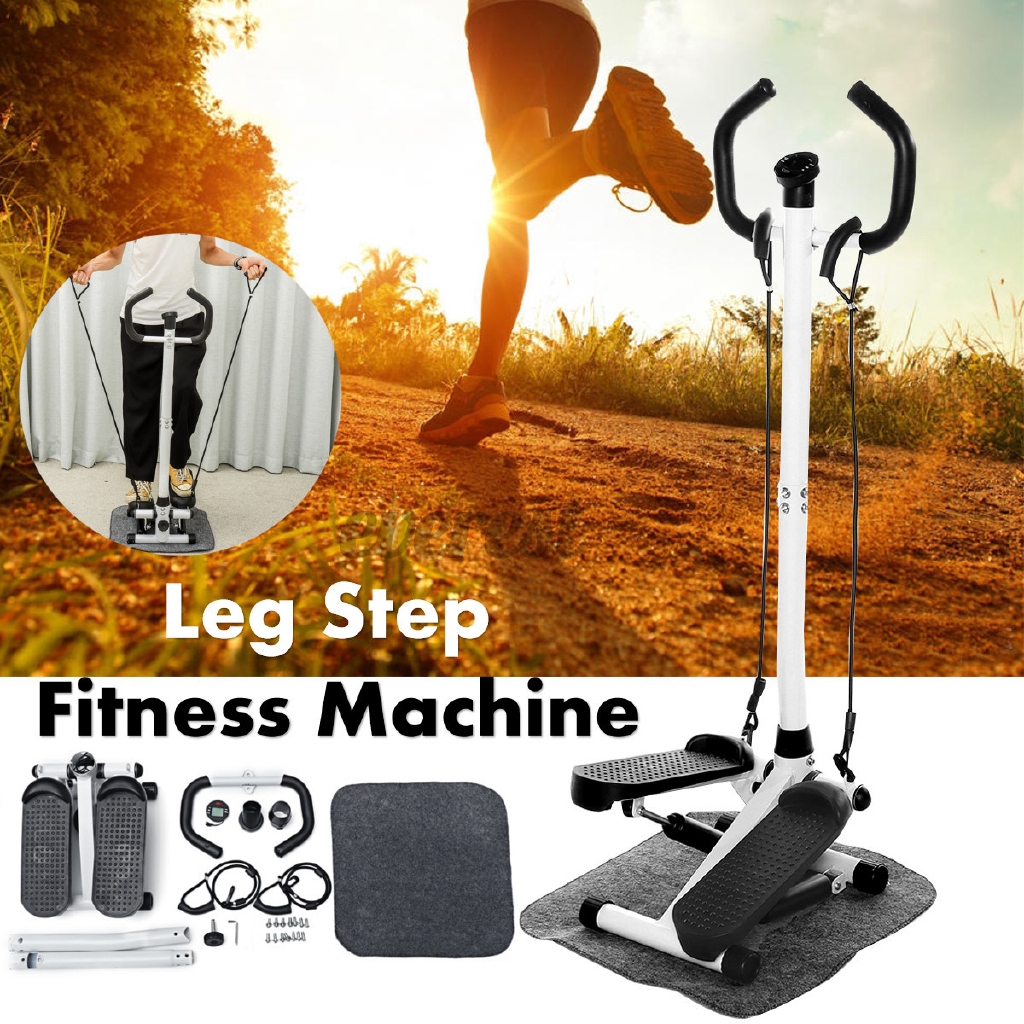 Fitness Workout Exercise Stair Stepper Machine Cardio Equipment Handle ...