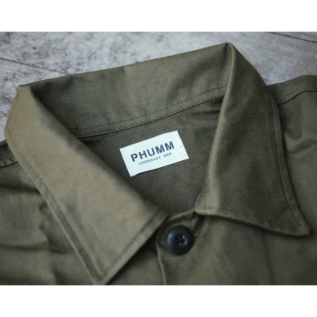 SAFARI JACKET (สีเขียว) - phumm.official - ThaiPick