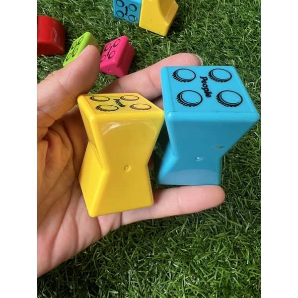 บล๊อคต่อแม่เหล็ก Toys by People Go Go Blocks Go Go World 21 pc Magnetic ...