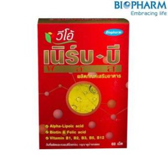ส่งฟรีBIOPHARM Nerbb-B PLUS (60 Tablets) 1 Boxไม่มีขั้นต่ำ - goodbrain ...
