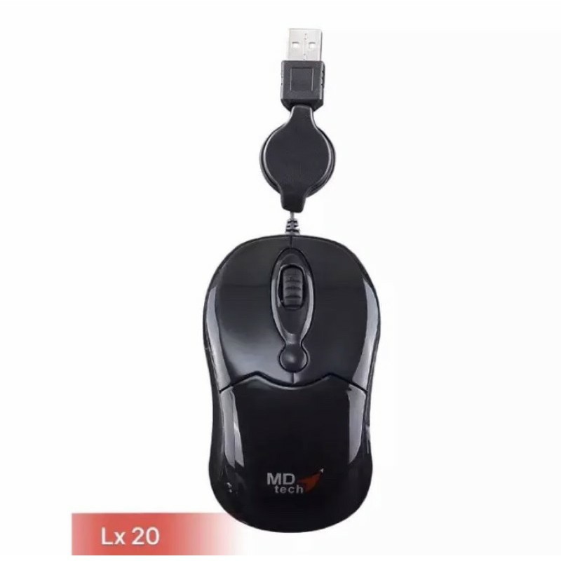 ๊USB Optical Mouse MD-TECH รุ่น LX-20 เม้าส์แบบเก็บสาย - gg_it.ac ...