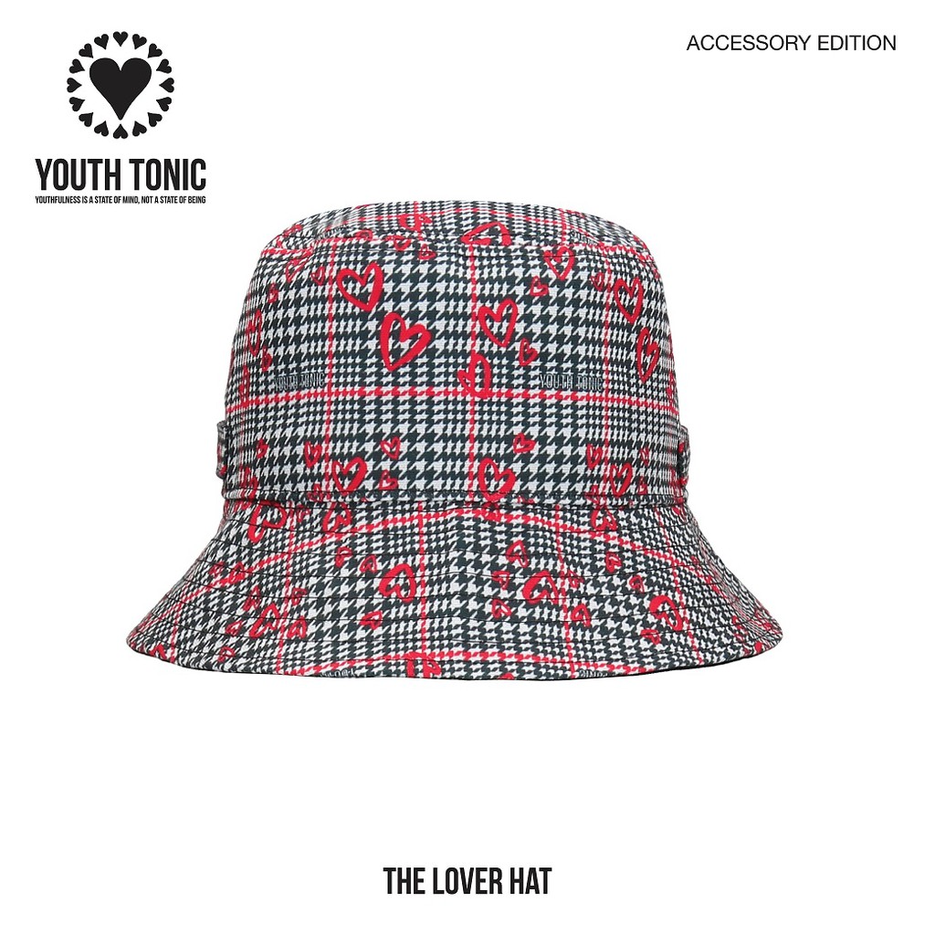 YOUTH TONIC - LOVER HAT / หมวกใส่ได้สองด้านมีริบบ๊อนถอดใส่ได้ | Shopee ...