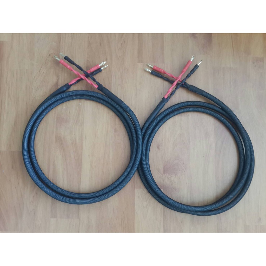 แบบหุ้มหนังงูเรียบร้อย สายลำโพงคุณภาพสูงจาก ประเทศญี่ปุ่น Canare รุ่น ...