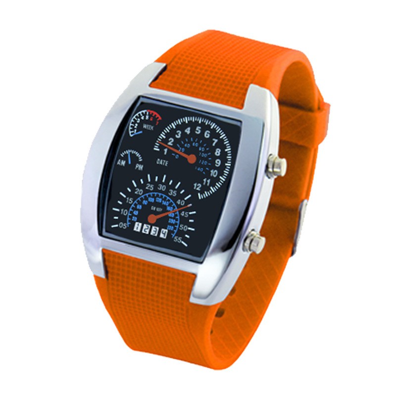 Louwill นาฬิกาข้อมือควอตซ์สไตล์สปอร์ตแฟชั่นสําหรับผู้ชาย 2018 ...