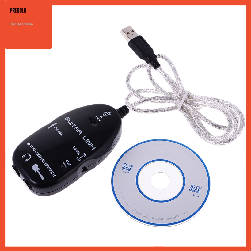 【HOT】USB Guitar Link Cable for PC Laptop Recording Audio Studio Adapter ...