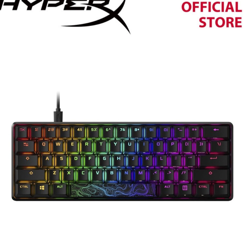 HyperX Alloy Origins 60 MX Gaming Keyboard - Red Switch (HKBO1S-RB-USG ...