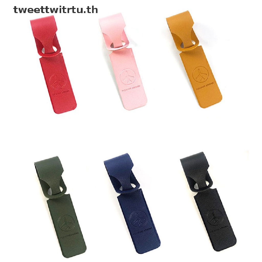 Trtu ป้ายแท็กชื่อ ID หนัง PU แบบพกพา สร้างสรรค์ อุปกรณ์เสริม สําหรับ ...