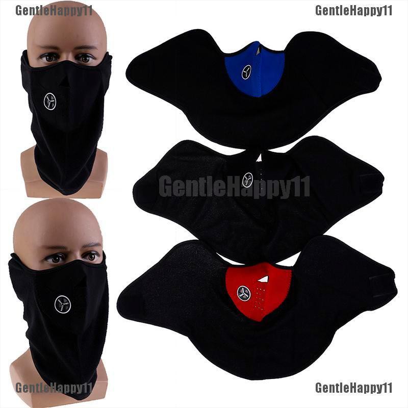 GENTLE Neoprene Winter Neck Warm Face Mask Sport Motorcycle Ski Bike ...