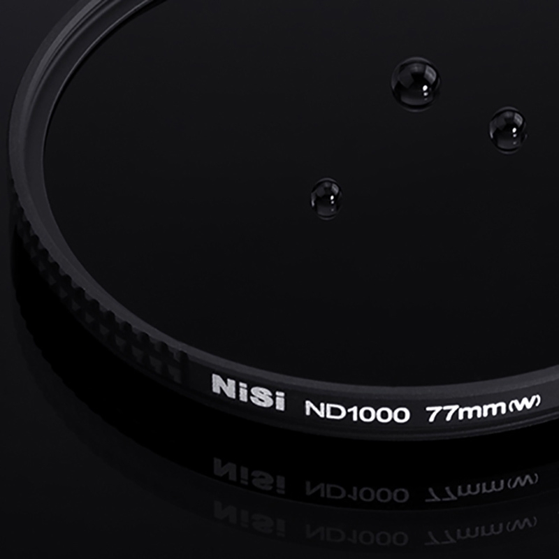 Nisi 77mm Nd1000 Filter Neutral Density Filters Ultra Slim Nd 1000 Gray ...