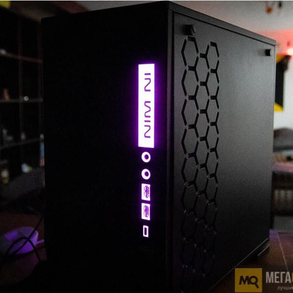 มีโค้ด12% Inwin 301C MATX Black Mini Tower Ignite the Color Sprectrum ...