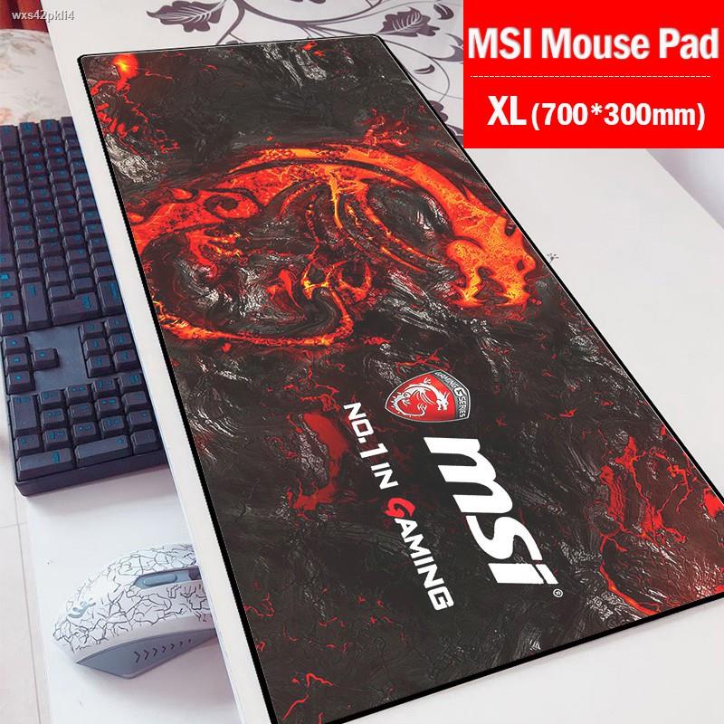 ♈∈MSI Mouse Pad, Large Size (700*300*3MM) Gaming Mouse Mat for Dota LOL ...