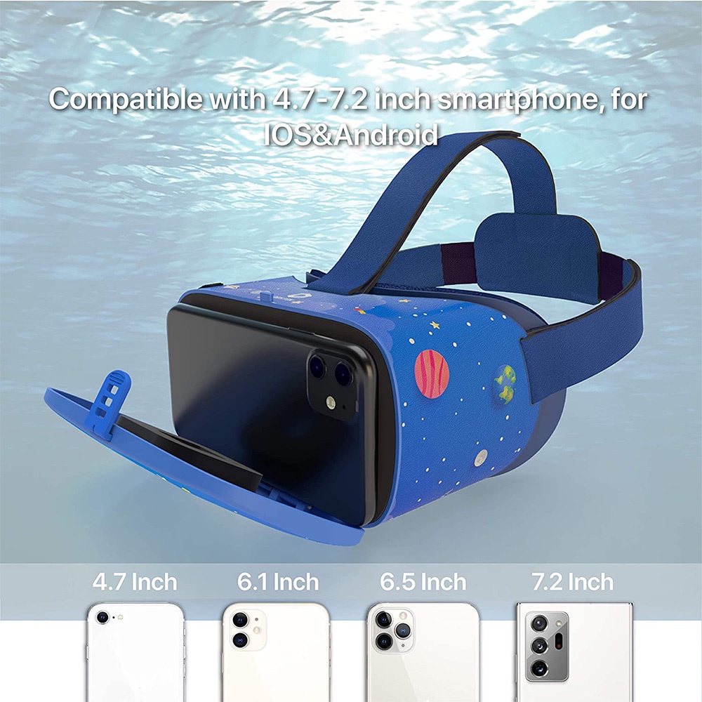 DESTEK VR Dream Headset for Kids Explore the unknown 110 FOV Anti-Blue ...