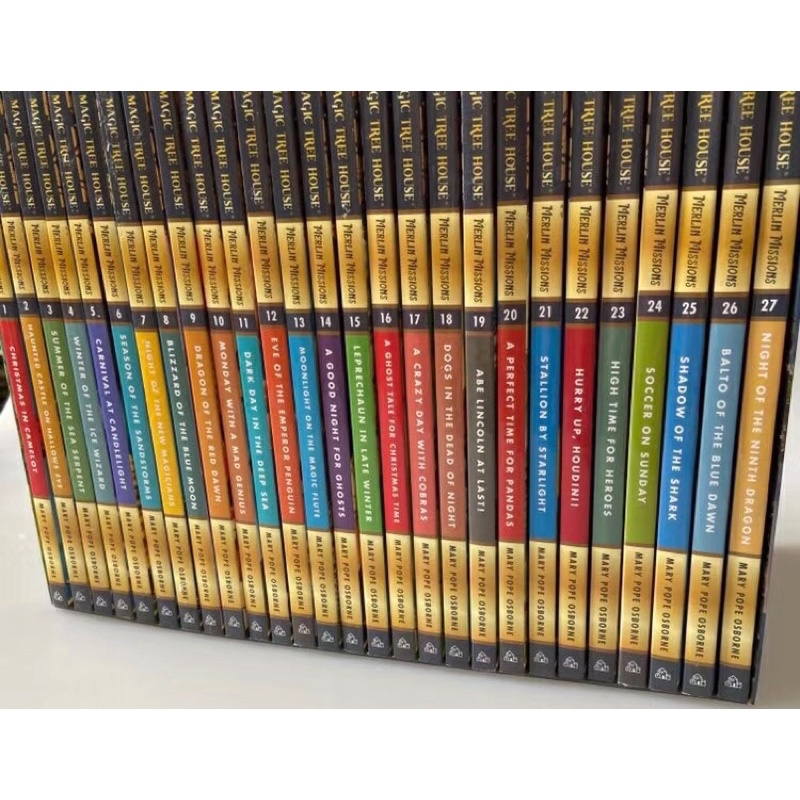 Magic Tree House Merlin Missions Stories 27 Books Set - kidsbookcm ...