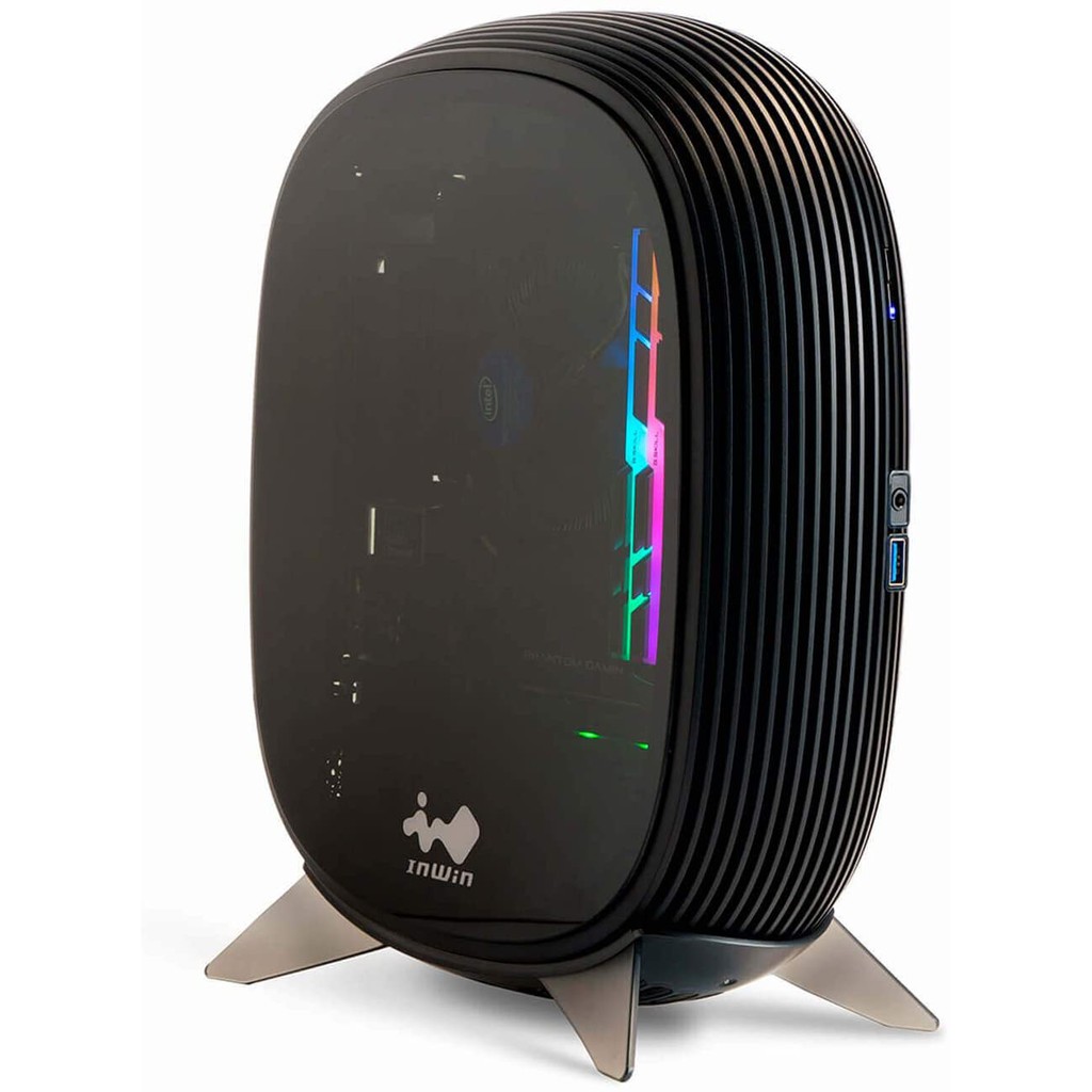 Case InWin B1 Mini ITX Tower with PSU 200W 80PLUS GOLD Tempered Glass ...