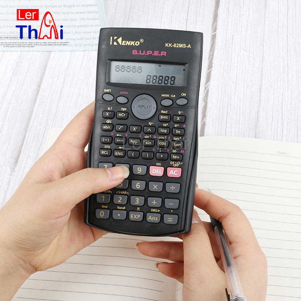เครื่องคิดเลขCALAO CL-823 เครื่องคิดเลข 12 หลักขนาดใหญ่ หน้าจอใหญ่ เล่น ...