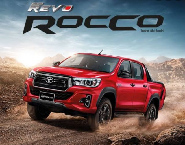 สติกเกอร์ ตัวหนังสือ ติดคิ้วฝากระโปรง Revo รีโว่ ติดได้ทุกรุ่น สะท้อน ...