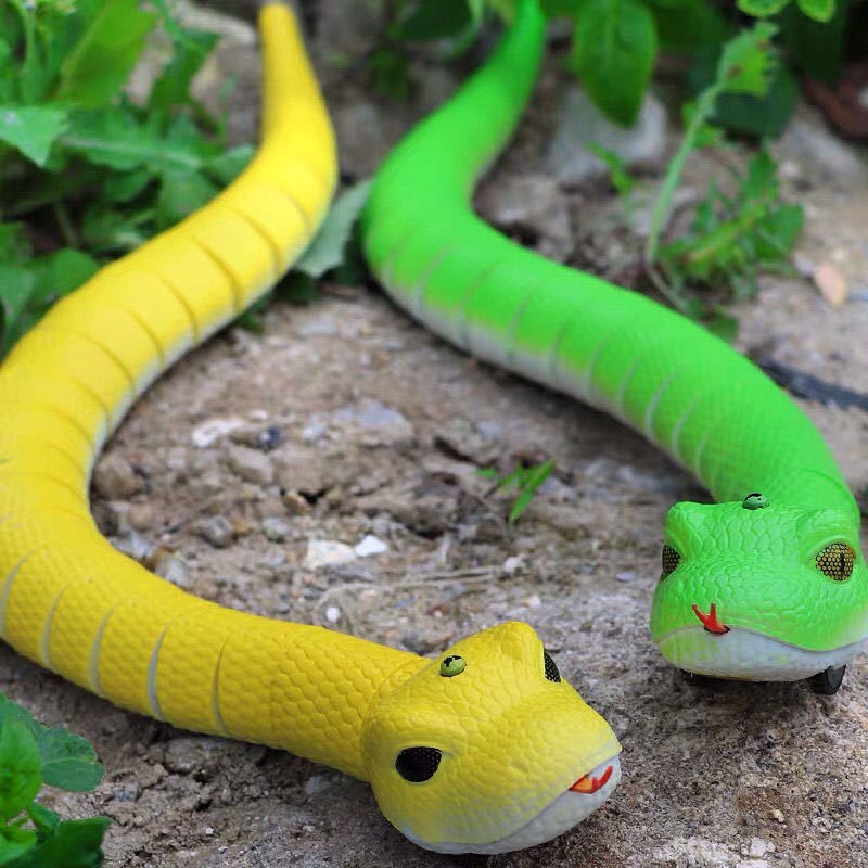 Remote Control Toy Anti-Real Snake Rechargeable Electric Trick ...